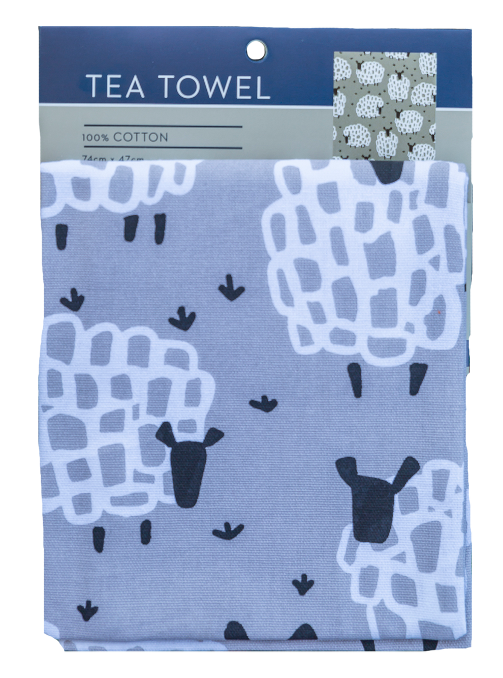 Tea Towel - Grey Sheep - Allgifts Australia